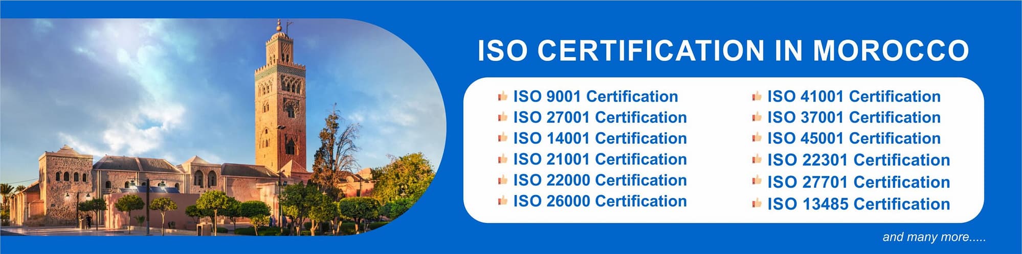 ISO Certification in Morocco | Process ISO Certification in Morocco