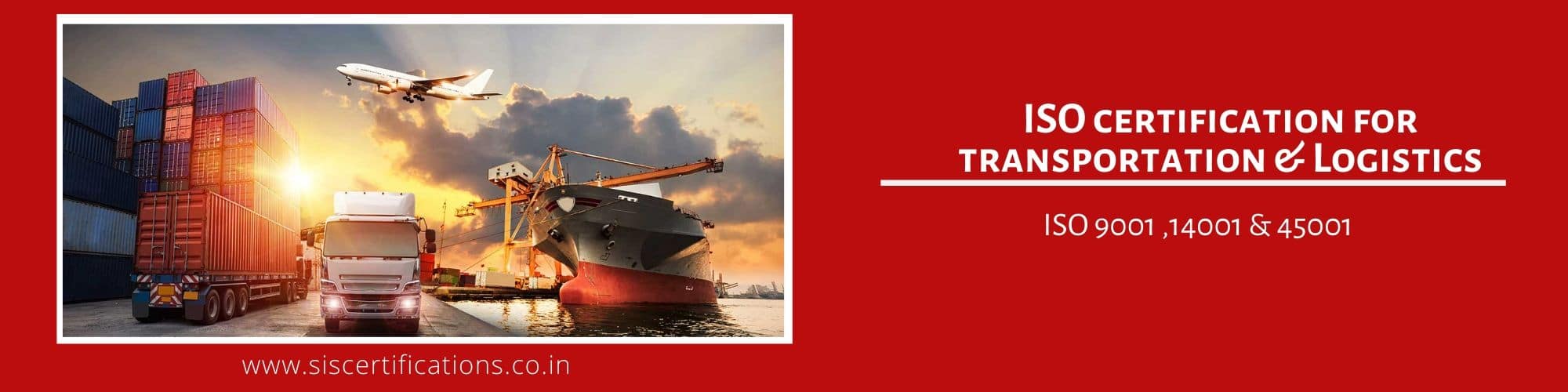 ISO CERTIFICATION FOR TRANSPORTATION | ISO 9001,22000,27001,